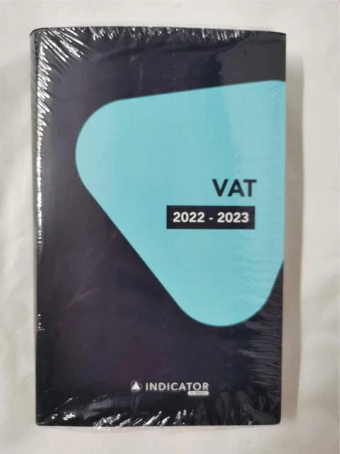 VAT MEMO 2022-2023 | Indicator £175.00 - PicClick UK