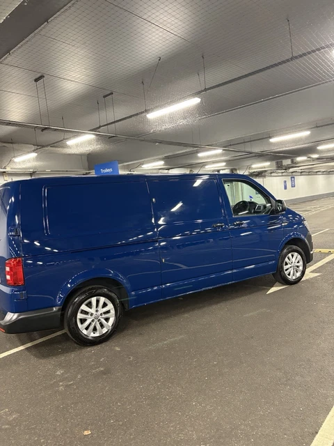 VOLKSWAGEN TRANSPORTER T6 Manual Blue 2.0 Diesel 2018 Work Van/Camper ...
