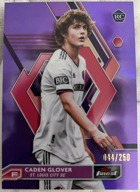 CADEN GLOVER TOPPS MLS Finest 2023/24 St Louis City FC RC voiture et ...