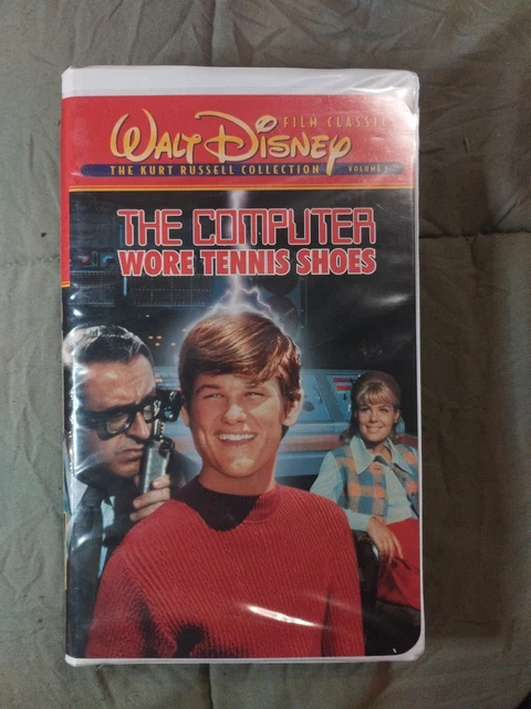 DISNEY THE COMPUTER Wore Tennis Shoes, VHS, 2000, Kurt Russell ...