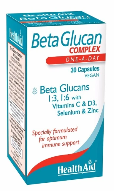 HEALTH AID BETA Glucans Complex, 30 Capsules £11.89 - PicClick UK