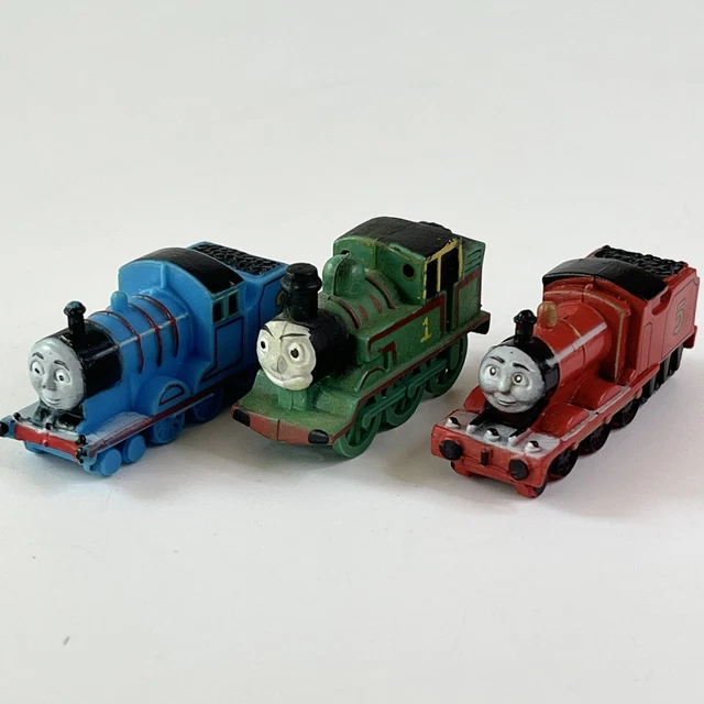 THOMAS THE TANK ENGINE Vintage MINI Trains Hard Plastic Rare Static ...