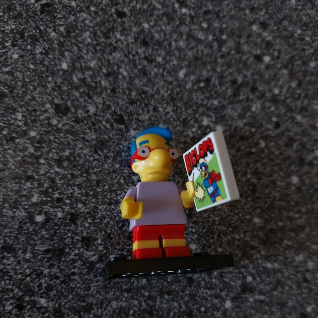 LEGO MILHOUSE VAN HOUTEN figure LEGO SIMPSONS MINIFIGURE SERIES 1 ...