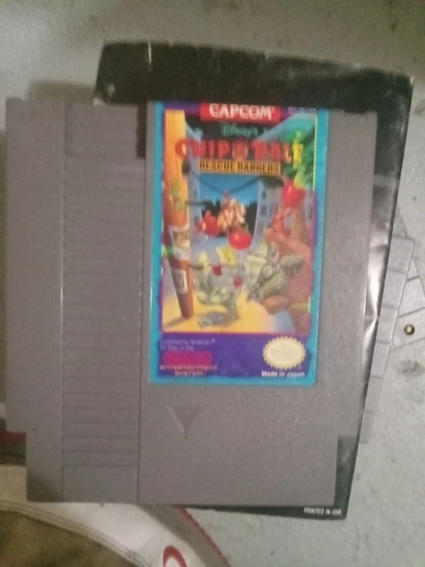 DISNEY'S CHIP 'N Dale: Rescue Rangers (Nintendo Entertainment System ...