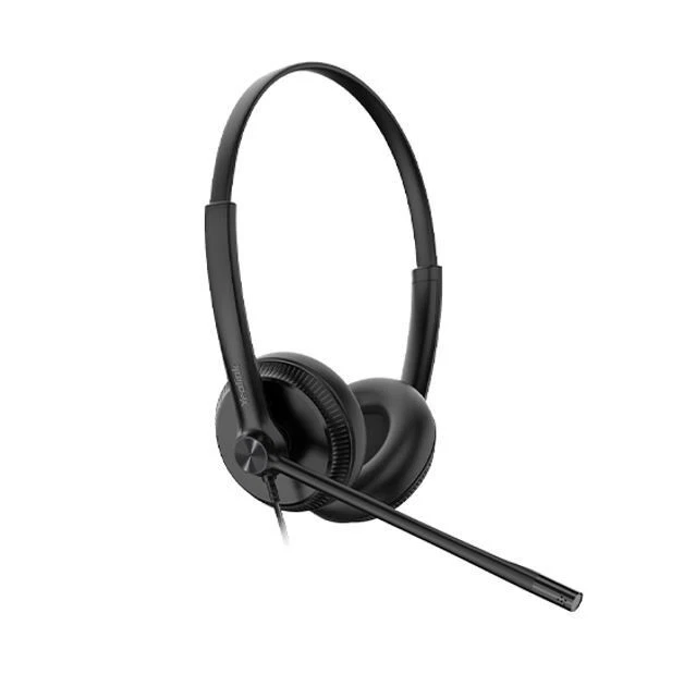 YEALINK YHS34 DUAL Wired Headset with QD to RJ Port, Noise-Canceling ...