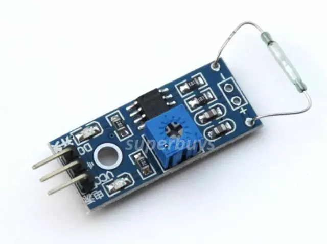 ARDUINO REED SENSOR Module Magnetron Magnet Magnetic Field Electrical ...