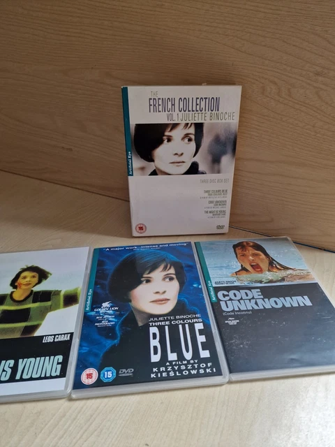 THE FRENCH COLLECTION - Juliette Binoche 3 x DVD Set - UK, region 2 ...