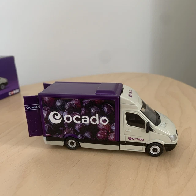 OCADO VAN TOY Grapes Collectable Hornby Mercedes Sprinter Van New Die ...