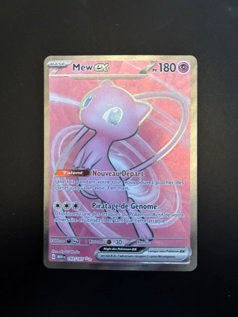 CARTE POKÉMON MEW EX EV3.5 MEW FR 151 - 193/165 EUR 40,00 - PicClick FR
