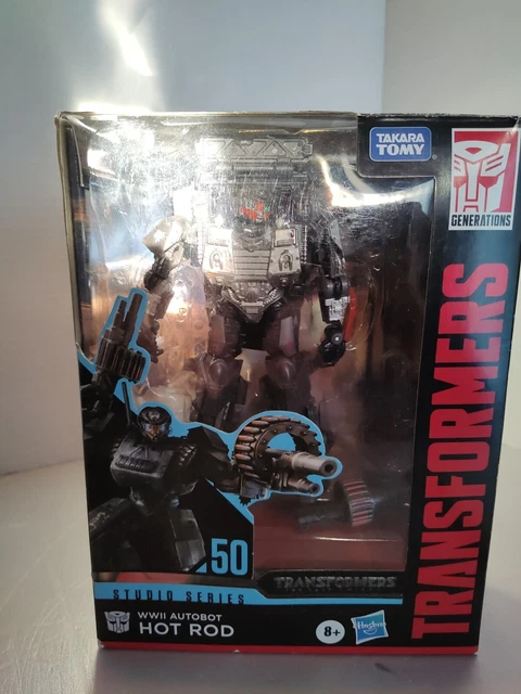 TRANSFORMERS STUDIO SERIES 50 WWII Autobot Hot Rod Complete $63.00 ...