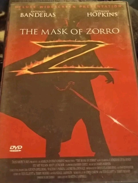 THE MASK OF Zorro DVD Action (1998) Antonio Banderas No Case £2.64 ...