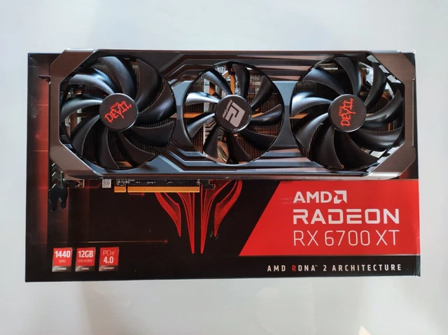 POWERCOLOR AMD RADEON RX 6700XT Red Devil 12GB GDDR6 Grafikkarte... EUR ...