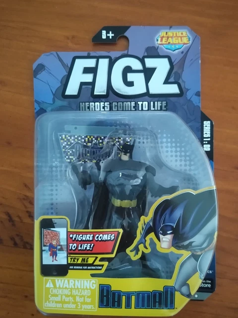 JUSTICE LEAGUE FIGZ Batman Action Figure Heroes Come to Life Series 1: ...