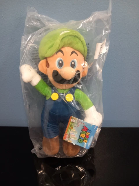 SUPER MARIO BROS Soft Toy Luigi 30cm Plush Simba Toys Brand New With ...