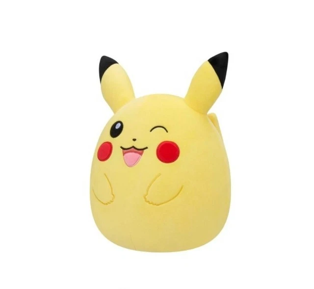 ORIGINAL POKÉMON CENTER Winking Pikachu Squishmallows Plush 12 ...
