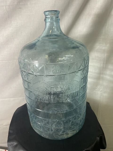 VINTAGE 5 GALLON Glass Water Jug Knoxage Cuyamaca San Diego $78.00 ...