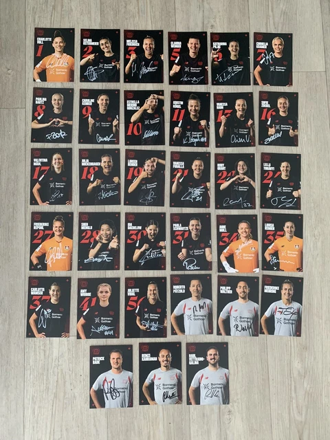 AUTOGRAMMKARTENSATZ VON BAYER 04 Leverkusen 25/26 2025/2026 * NEU * EUR 7,31 - PicClick DE