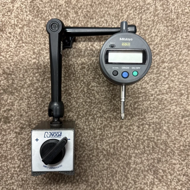MITUTOYO DTI PLUNGER 543-782 ABSOLUTE Digimatic Digital Indicator 12 ...