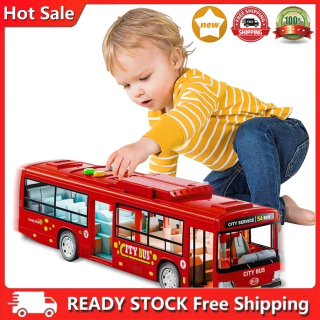 EDUCATIONAL PLAY VEHICLES Toy Interactive School Bus Toy Electric City Bus Toy U £10.80 ...