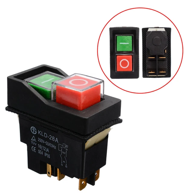 HAUPTSCHALTER SCHALTER KLD-28A für Küchenmaschine Elektrogeräte ...
