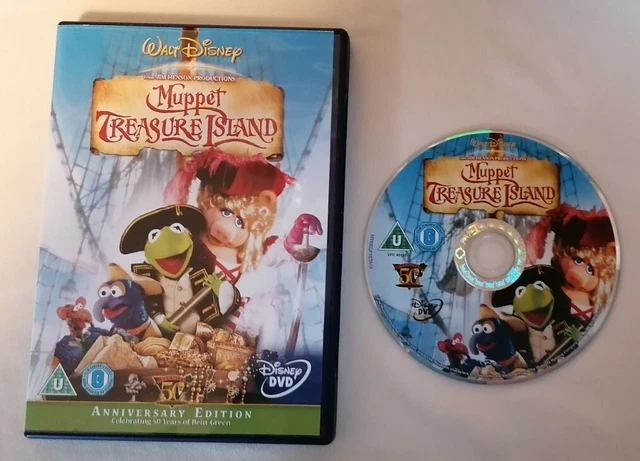 DVD - MUPPET Treasure Island DVD Tim Curry Henson (DIR) Cert U PAL UK ...