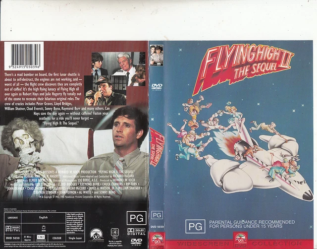FLYING HIGH:2:THE SEQUEL-1983-ROBERT Hays-Movie-DVD $29.95 - PicClick AU