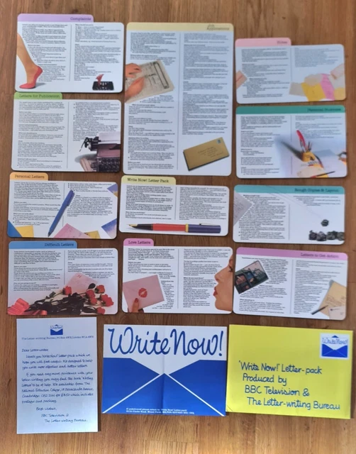 BBC WRITE NOW! The Letter-Writing BUREAU BBC publication 1985 Better ...