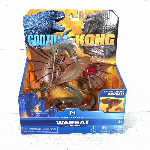 MONSTERVERSE - GODZILLA vs Kong 15cm Hollow Earth Monsters Warbat ...