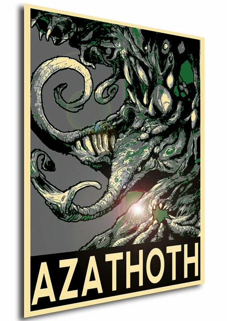 POSTER PROPAGANDA HORROR - Lovecraft - Azathoth Green EUR 6,90 ...