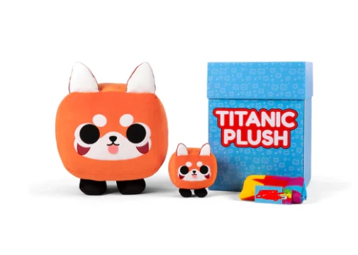 PET SIMULATOR 99 TITANIC Red Panda - Big Games Plush ONLY NO CODE £89. ...