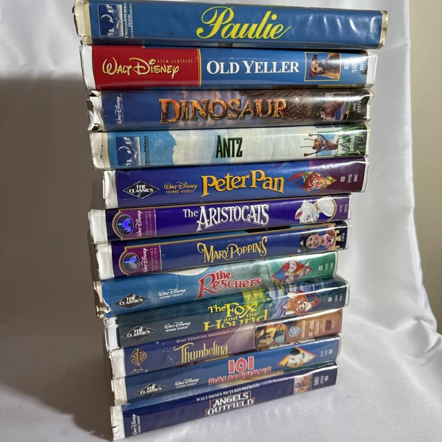 12 VHS TAPES Lot Disney, Dreamworks, WB, Kids & Family £17.94 - PicClick UK