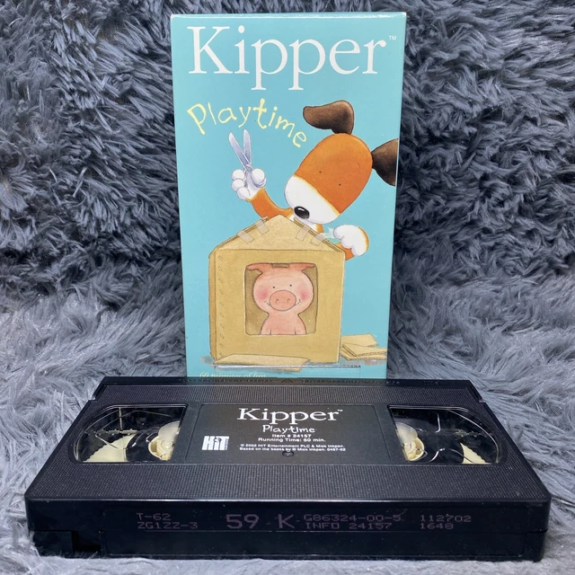 KIPPER PLAYTIME VHS 2002 HIT Entertainment Children's Animated Cartoon ...