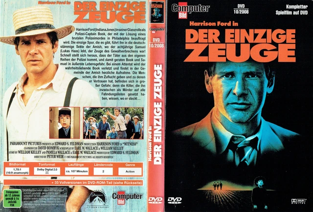 (DVD) DER EINZIGE Zeuge - Harrison Ford, Kelly McGillis, Danny Glover ...