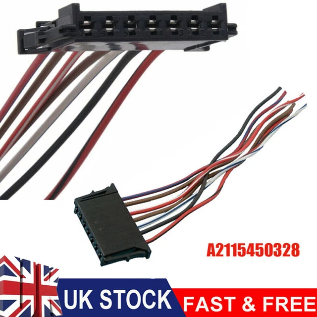 REAR TAIL LIGHT Bulb Wired Connector Plug For Mercedes W204 S204 # ...