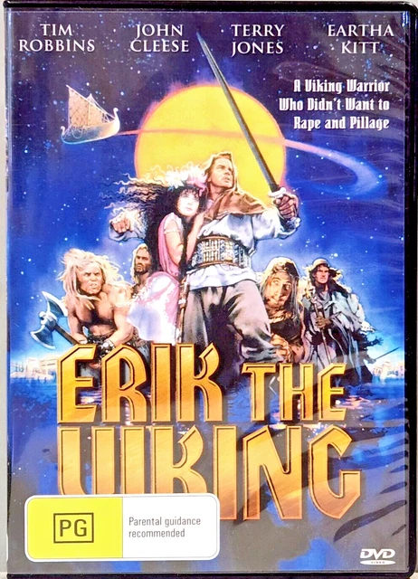 ERIK THE VIKING - Tim Robbins, John Cleese, Mickey Rooney, Eartha Kitt ...