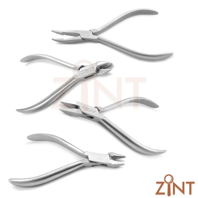 ORTHODONTIC ARCH WIRE Placing And Bending Pliers Bracket Remover Tools ...