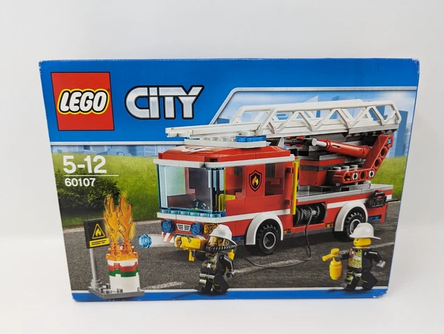 LEGO 60107 CITY Fire Ladder Fire Engine Truck - New & Sealed £29.95 ...