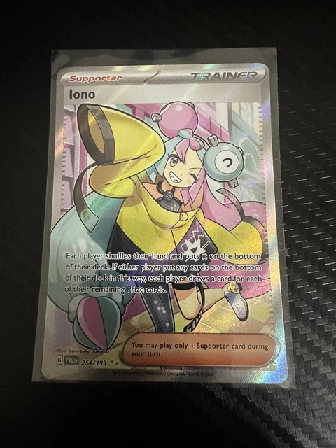 POKÉMON JCG IONO Écarlate & Violet - Paldea Evolved 254/193 Holo Ultra ...