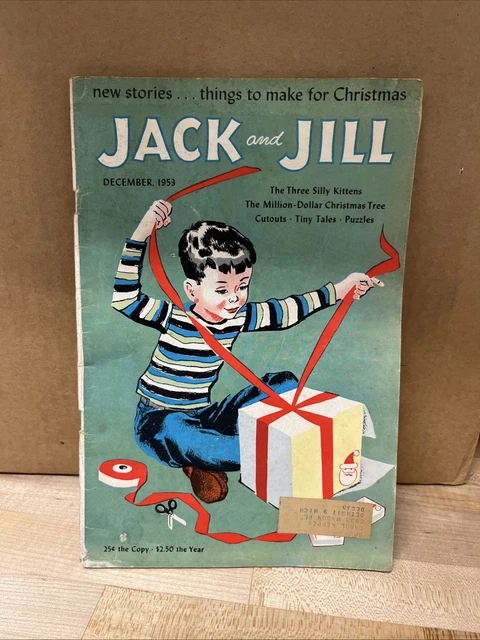 JACK AND JILL Magazine December 1953. Curtis Publishing. Box 275 £11.20 ...