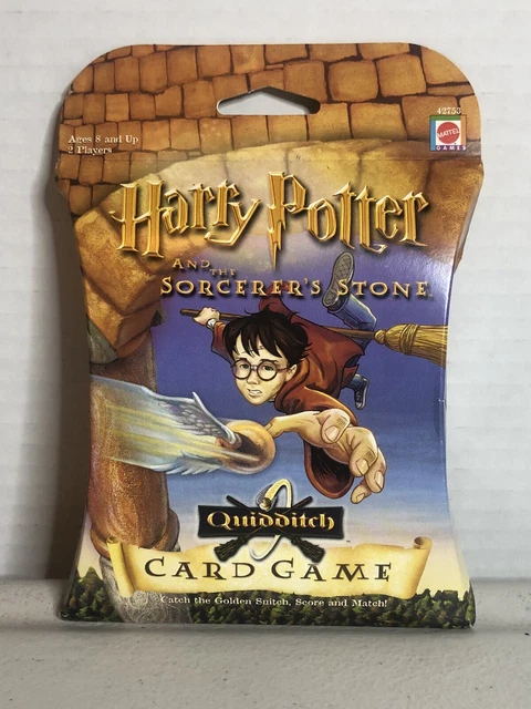MATTEL BOARDGAME Harry Potter and the Sorcerer's Stone - Quidditch Card ...