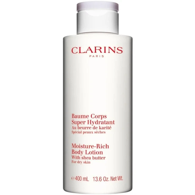 CLARINS BAUME CORPS - Super Hydratante Peau Sèche 400ml EUR 51,64 ...