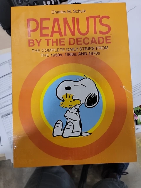 PEANUTS BY THE Decade Complete Daily Strips From 50s, 60s, 70s 3 Book ...