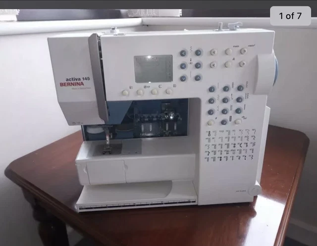 BERNINA ACTIVA 145 Sewing Machine With Foot Controller & Case £350.00 ...