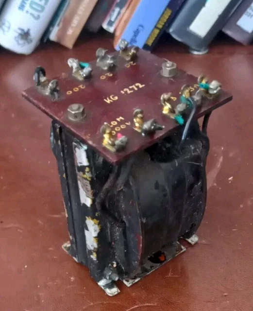 HT / LT TRANSFORMER for Valve radio / amplifier secondaries 300v AC + 6 ...