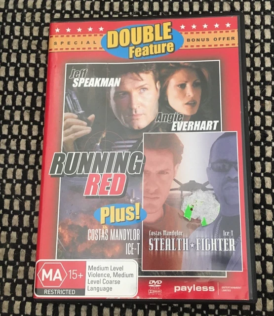 DOUBLE FEATURE. RUNNING Red, Stealth Fighter Dvd. $2.00 - PicClick AU