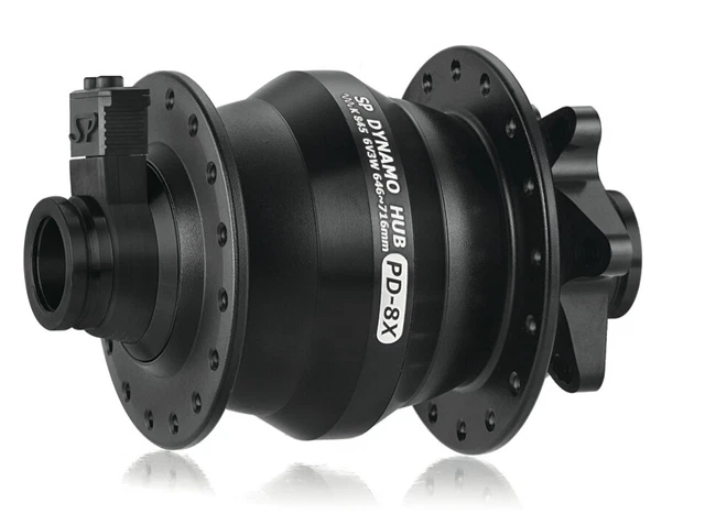 OBTURATEUR PRECISION (SP) hub dynamo (dynohub) PD-8X-110 - QR15 - ISO 6 ...