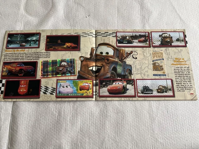 PANINI DISNEY PIXAR Cars Sticker Album Complete £35.00 - PicClick UK