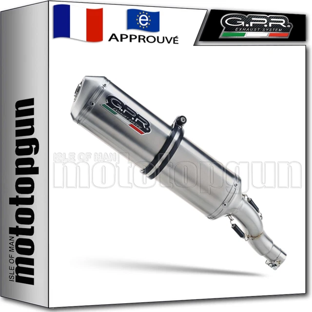 ECHAPPEMENT APPROUVE GPR pour triumph tiger 800-xr-xc-xrx-xcx-xrt-xca 2015 15 EUR 293,00 ...