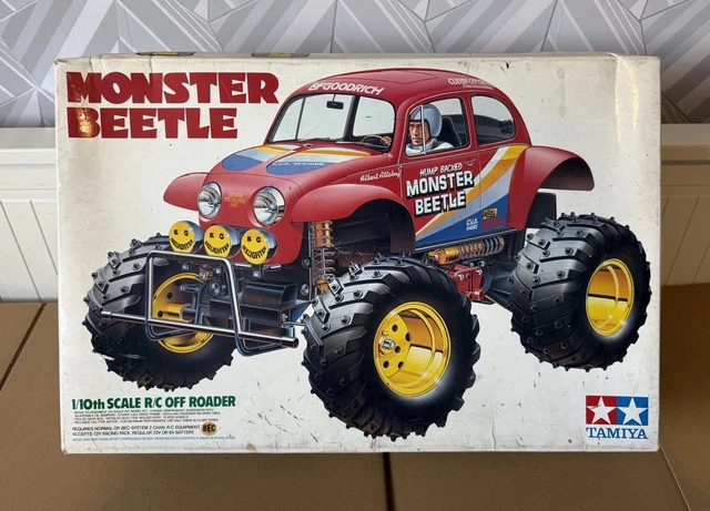 TAMIYA MONSTER BEETLE Rare vintage Original empty box. £30.00 - PicClick UK