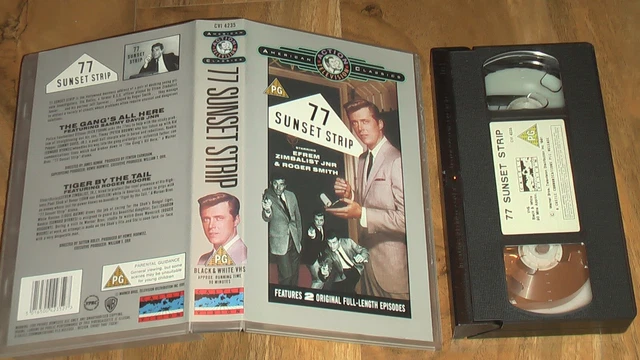 77 SUNSET STRIP VHS Video Tape Cassette PAL VCR £3.99 - PicClick UK